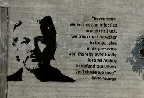 Assange said... - Artists for Assange